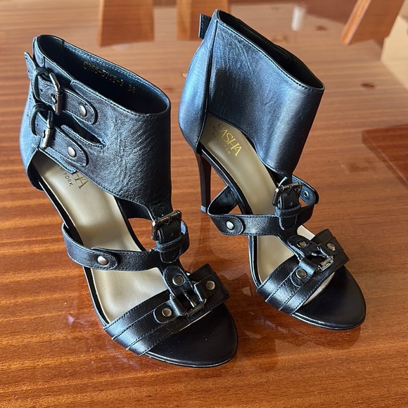 Sasha | Shoes | Sasha New York Britt Leather Sandals | Poshmark